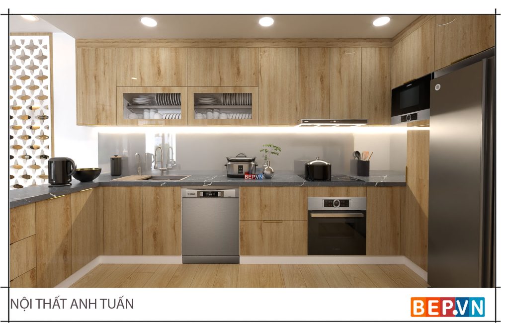 19+ Mẫu Tủ Bếp Inox Đẹp "Hút Hồn" 2024 | Bep.vn