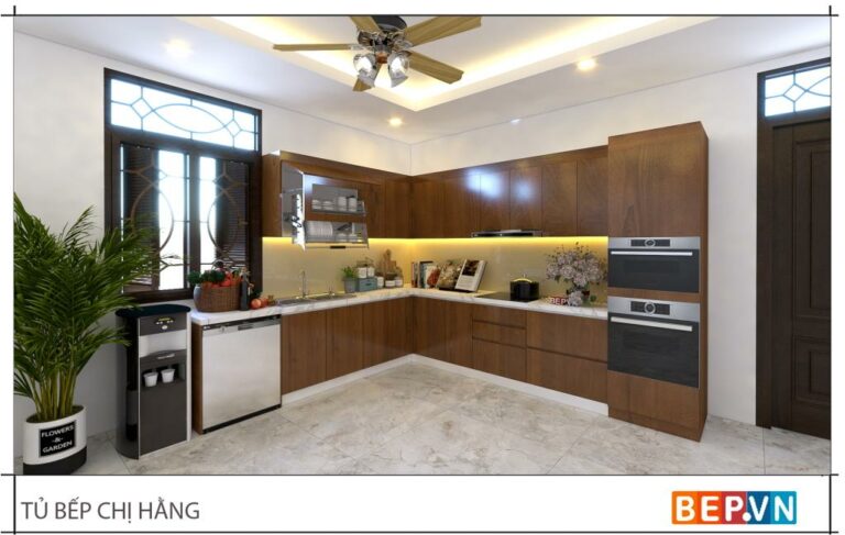 50+ Mẫu tủ bếp gỗ công nghiệp hiện đại, nhiều phong cách